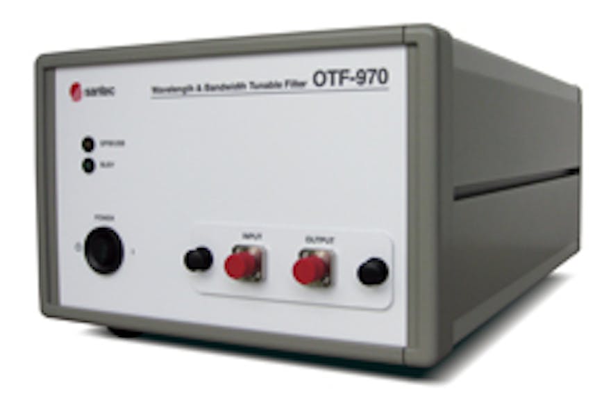 Santec unveils programmable tunable optical filter | Lightwave