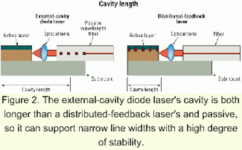 External-cavity diode lasers for ultra-dense WDM networks | Lightwave