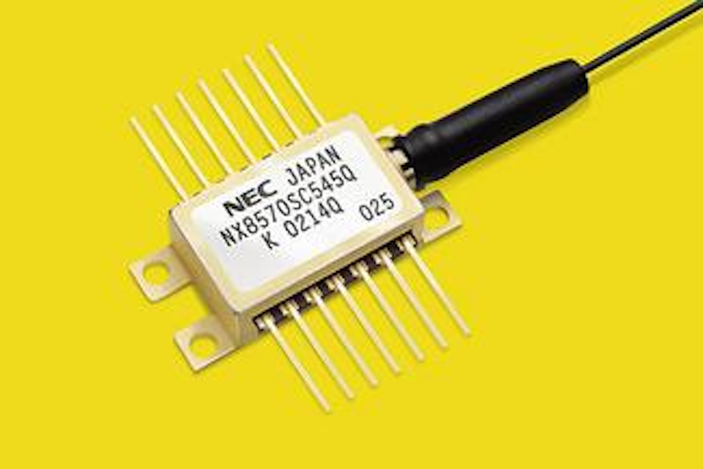 NEC's new tunable laser diode modules feature integrated wavelength ...