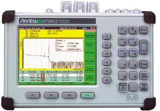 Anritsu's metro-area OTDR enables FTTX testing | Lightwave