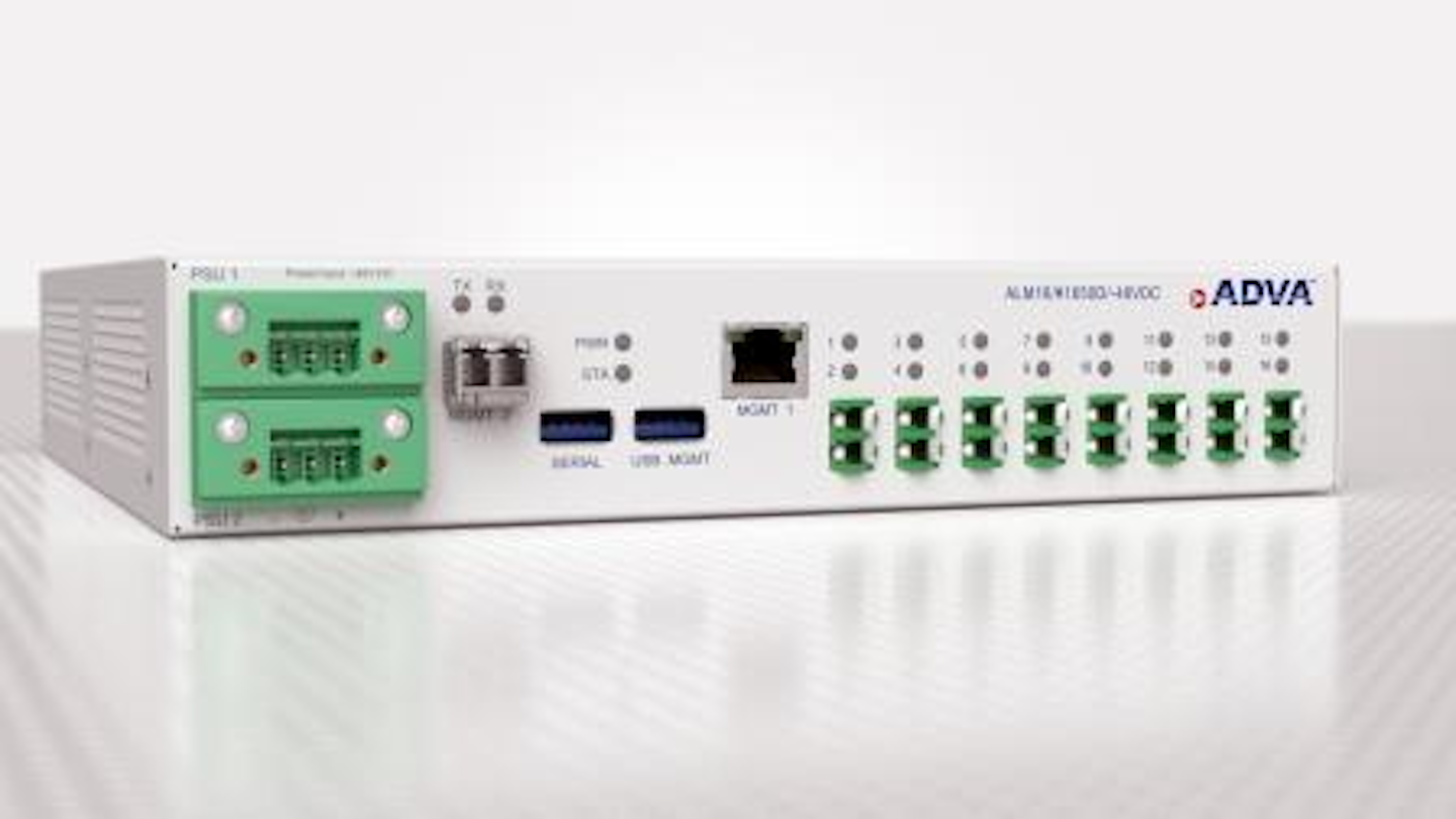 ADVA Optical Networking updates ALM fiber monitoring platform | Lightwave