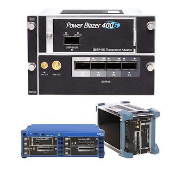 EXFO debuts Open Transceiver System to ease testing of multiple 400G ...
