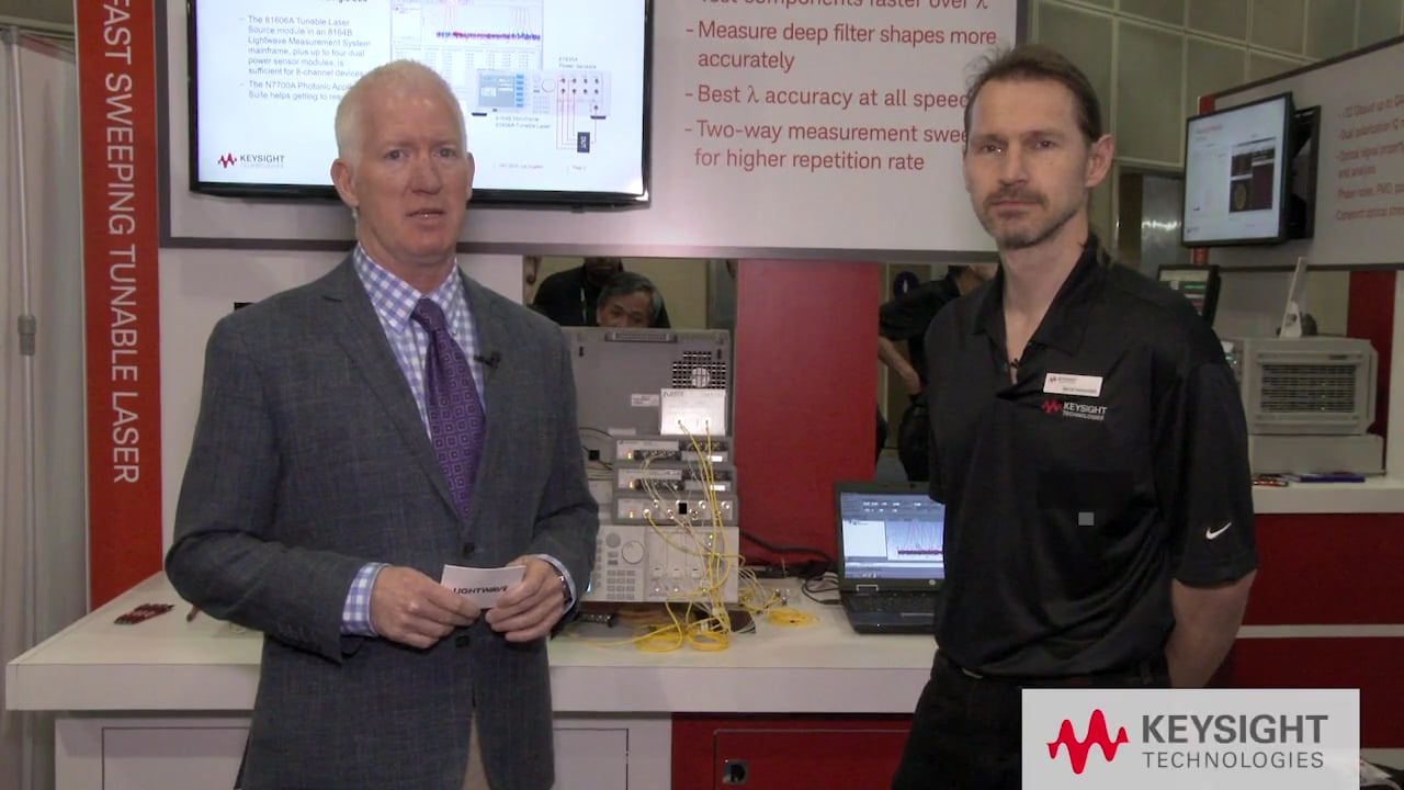 Keysight tunable laser module speeds testing | Lightwave