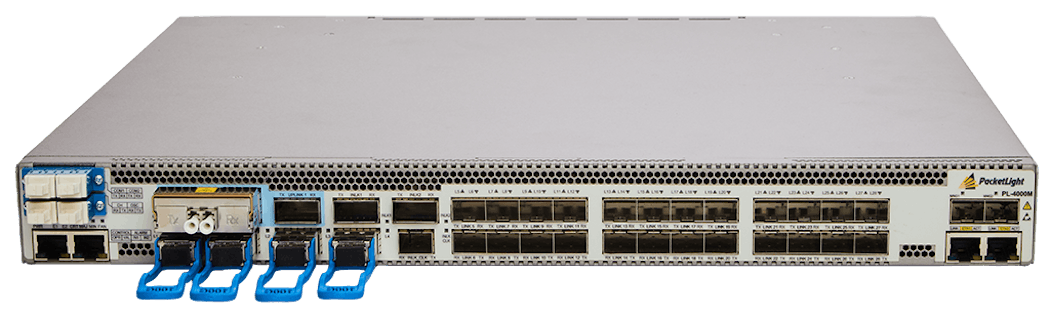PacketLight unveils PL-4000M 400-Gbps muxponder | Lightwave