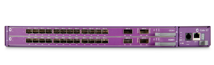 Calix, Inc.: AXOS CE201 and XG801 Line Cards | Lightwave