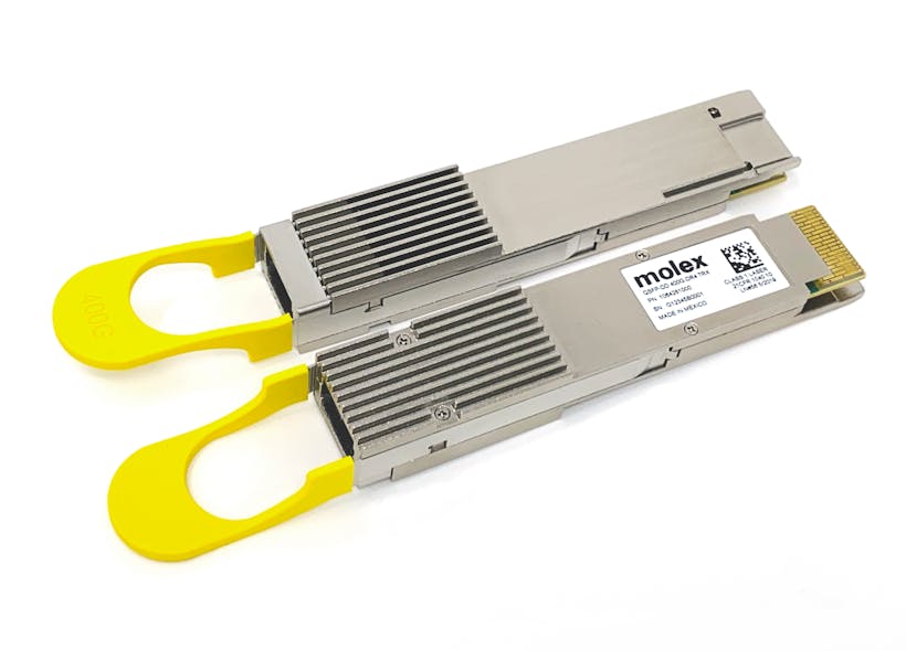 Molex unveils 100G, 400G optical transceivers | Lightwave