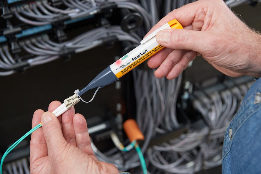 Fluke Networks offers FiberLert pocket-sized live fiber detector ...