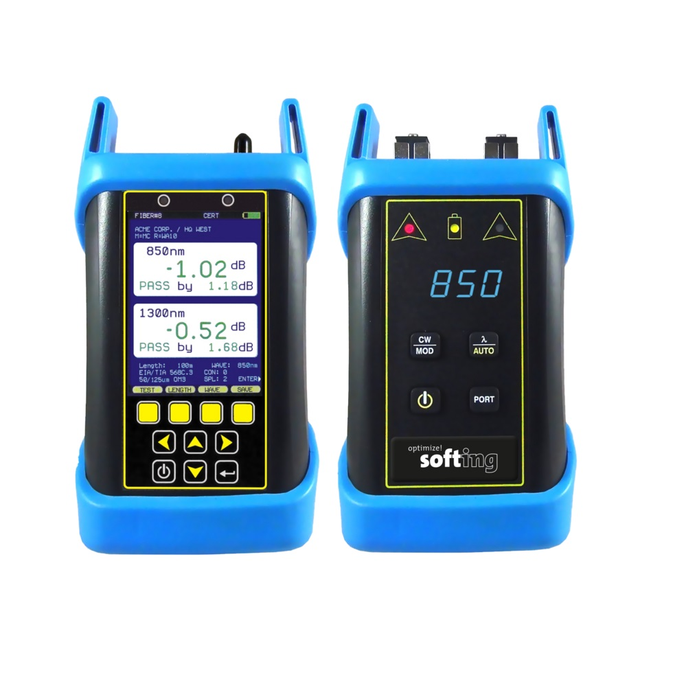Softing FiberXpert 700 fiber-optic test kit aids Tier 1 multimode and ...