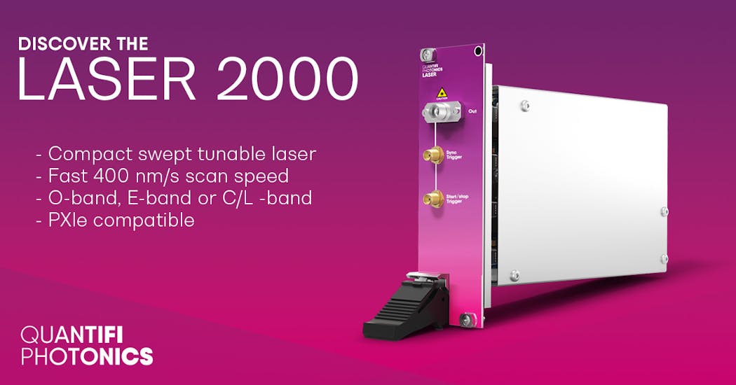 Laser 2000 Series swept tunable laser | Lightwave