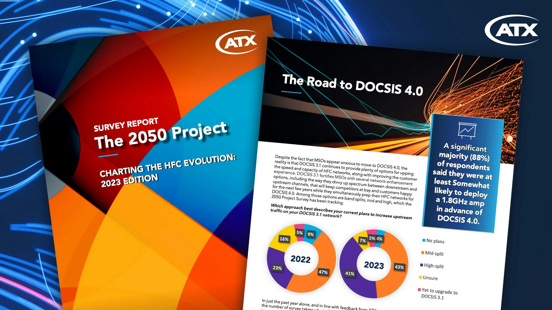 ATX says HFC evolution survey reveals growing MSO support for DOCSIS 4. ...