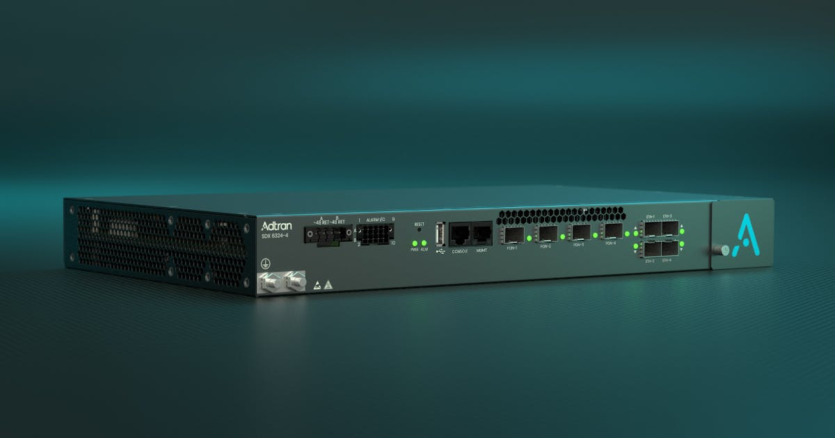 Adtran's SDX 6324 OLT targets low-density FTTH deployments | Lightwave