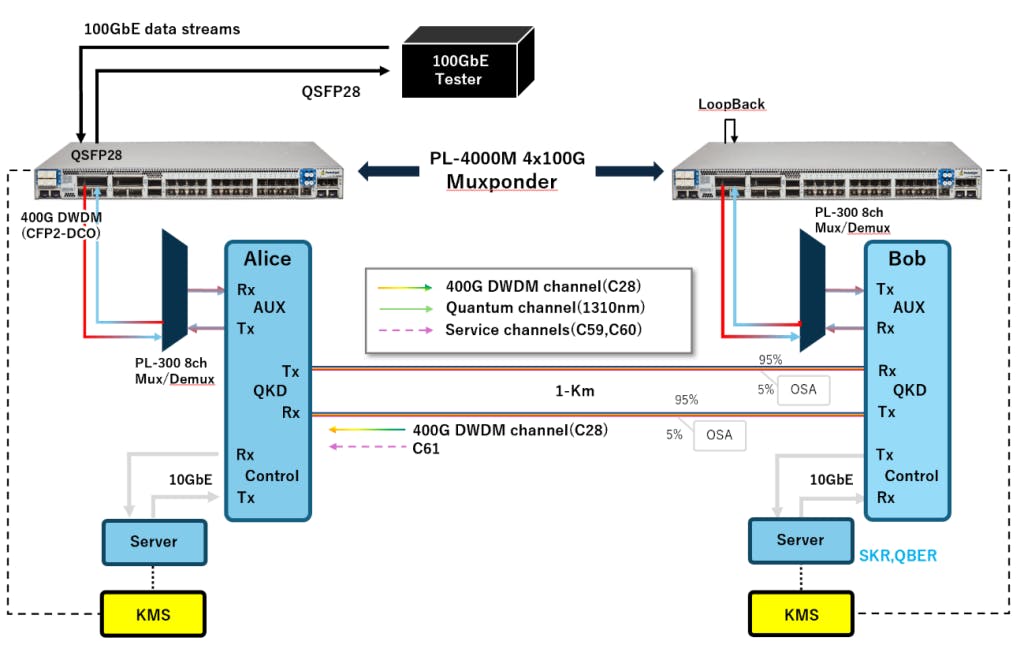 PacketLight and Toshiba demonstrate quantum key distribution (QKD) over ...