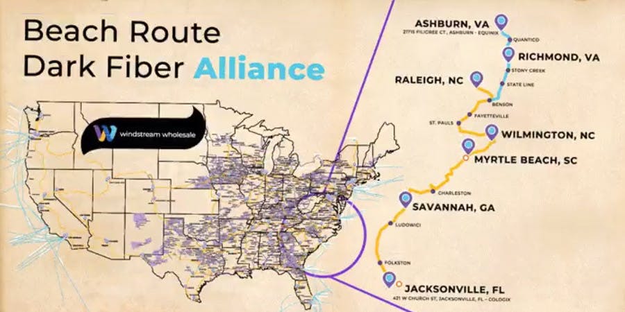 Windstream Wholesale brings Beach Route Dark Fiber Alliance to Miami ...